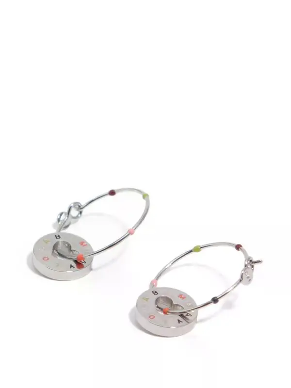 Bimba Y Lola Heart Charm Earrings