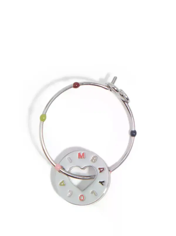 Bimba Y Lola Heart Charm Earrings
