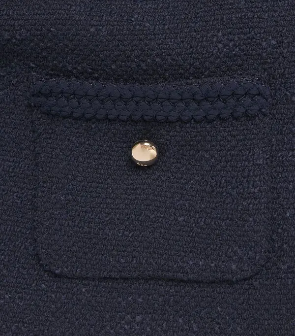 Maje Tweed Gilet