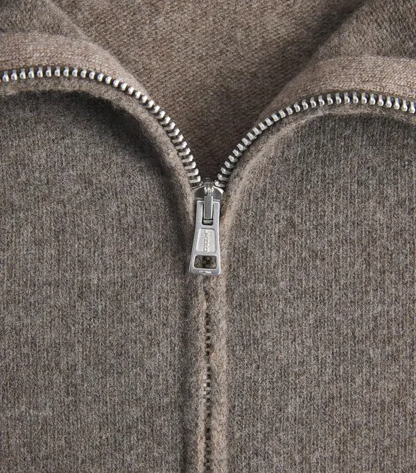 Our Legacy Wool Line Zip-up Cardigan