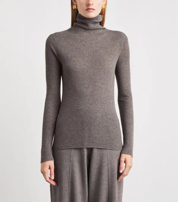 Fabiana Filippi Virgin Wool-silk-cashmere Rollneck Sweater