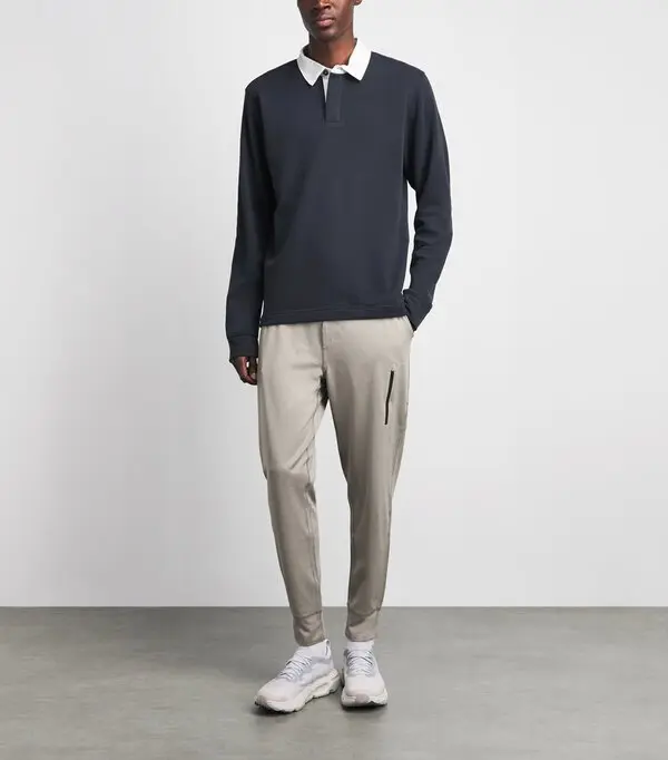 Vuori French Terry Cypress Rugby Shirt - Navy