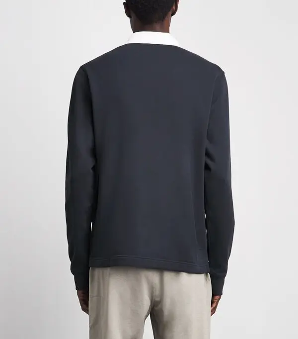 Vuori French Terry Cypress Rugby Shirt - Navy