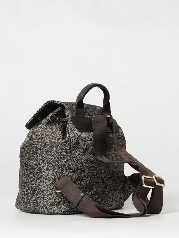 Borbonese Backpack Colour - Mud
