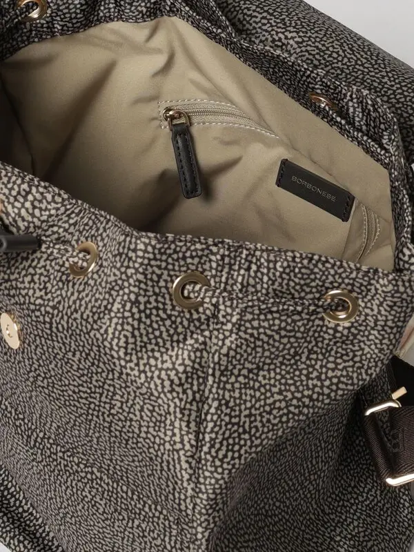 Borbonese Backpack Colour - Mud