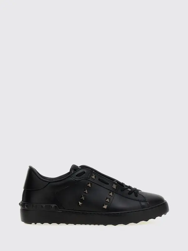 Valentino Garavani Rockstud Untitled Calfskin Low-top Sneakers
