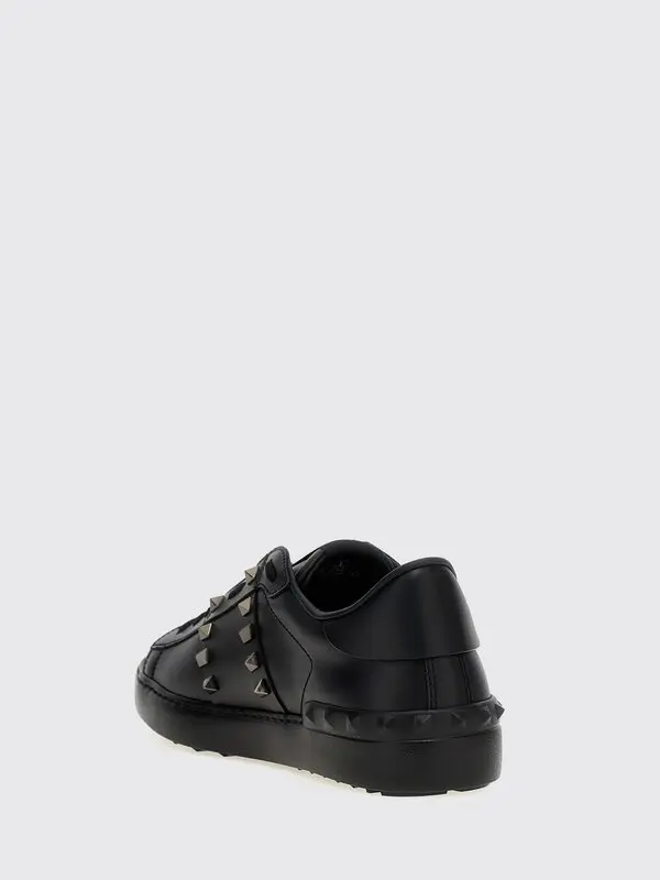 Valentino Garavani Rockstud Untitled Calfskin Low-top Sneakers