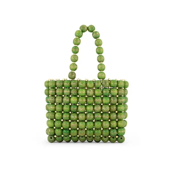 BELYED HANDCRAFT Olivia – Wooden Bead Handbag Belyed