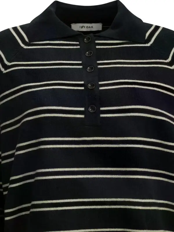 IVY OAK Striped Wool Sweater