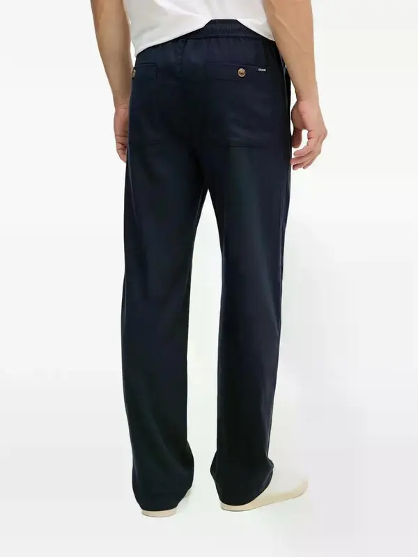 Guess Drawstring-waist Pleated Trousers