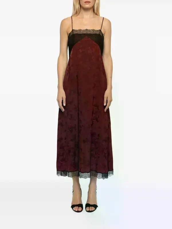 Zadig&Voltaire Ridar Silk Midi Dress