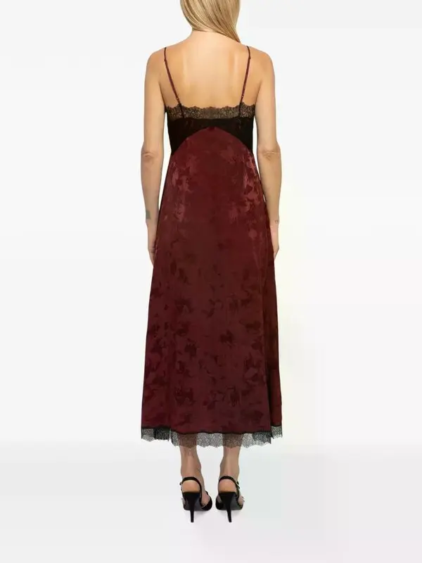 Zadig&Voltaire Ridar Silk Midi Dress
