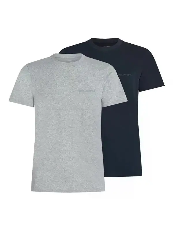 Karl Lagerfeld Logo-detail T-shirt - Grey