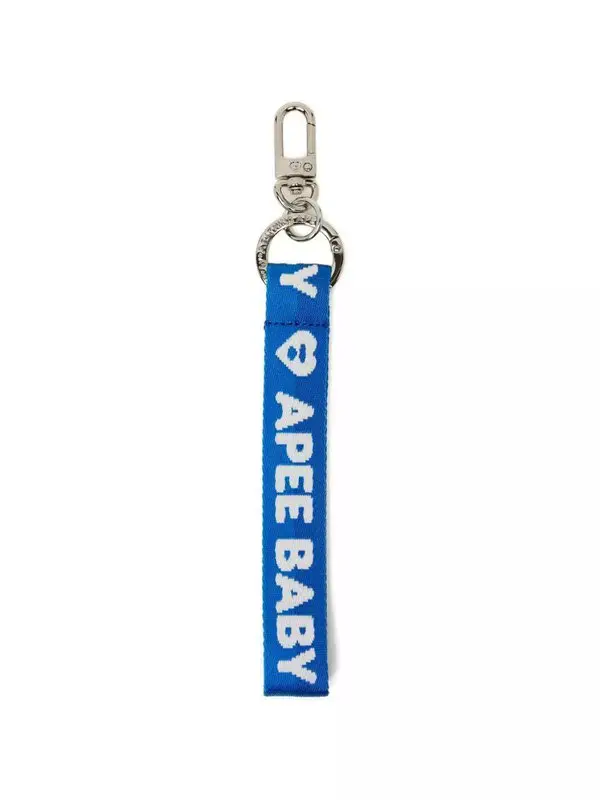 AAPE BY *A BATHING APE Logo-print Strap Keyring