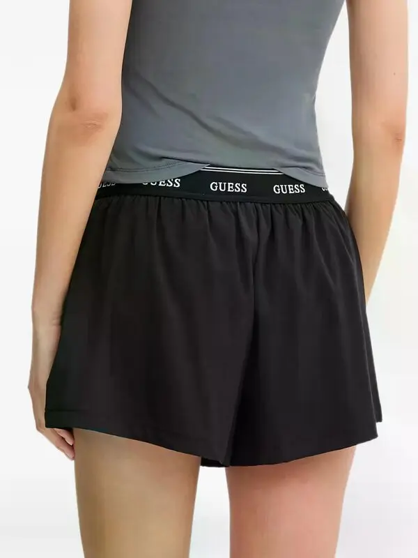 Guess Logo-waistband Shorts