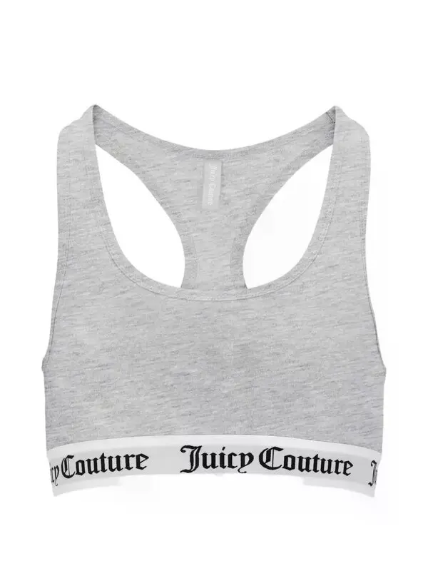 Juicy Couture Logo-tape Racerback Bra