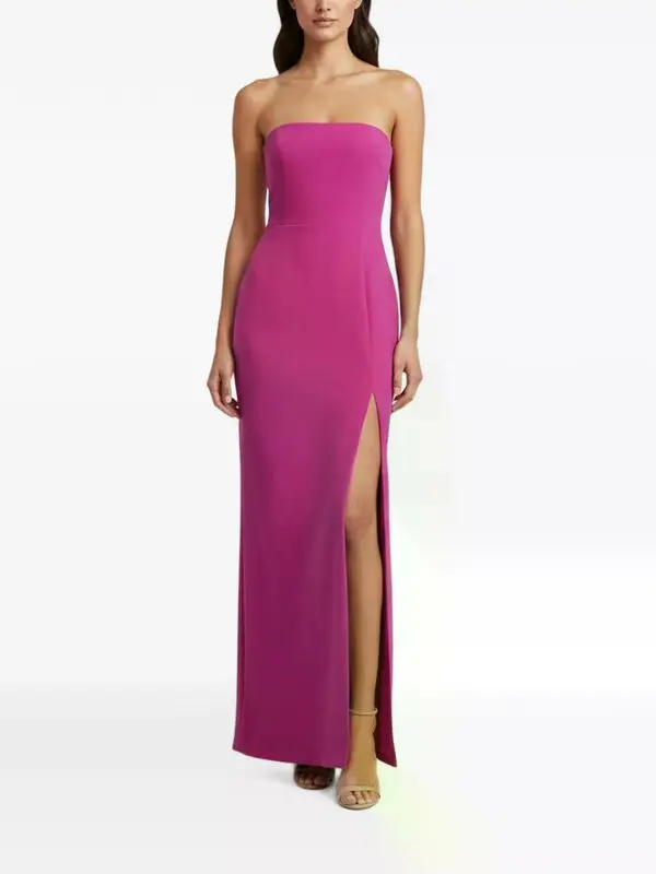 Solace London Zora Strapless Maxi Dress
