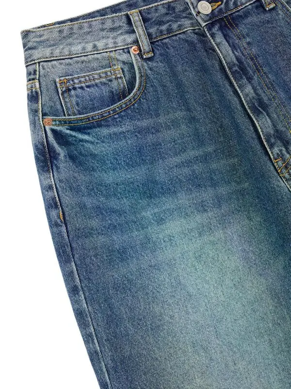 STUDIO TOMBOY Washed Straight-fit Jeans
