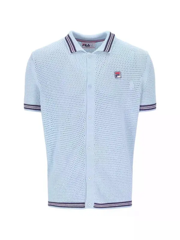 FILA Domenico Crochet-knit Shirt
