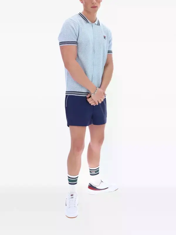 FILA Domenico Crochet-knit Shirt