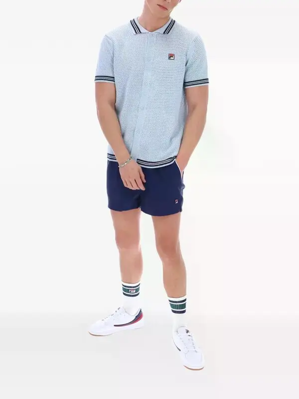 FILA Domenico Crochet-knit Shirt