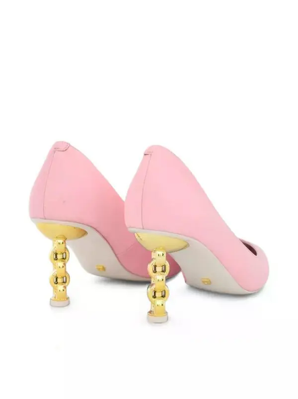 KAT MACONIE Rei Chain-link Heel Pumps - Pink