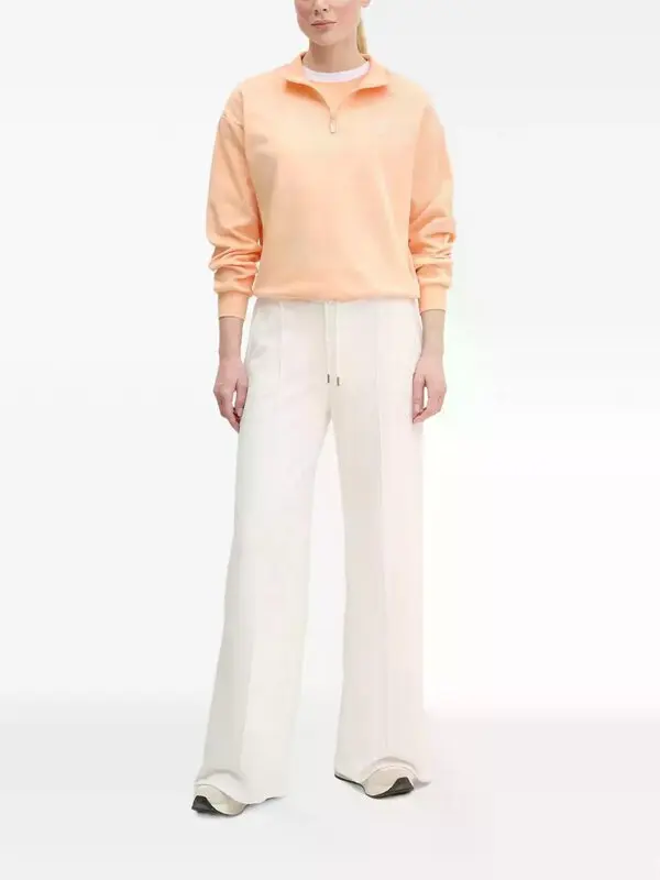 Guess Logo-print Quarter-zip Sweatshirt