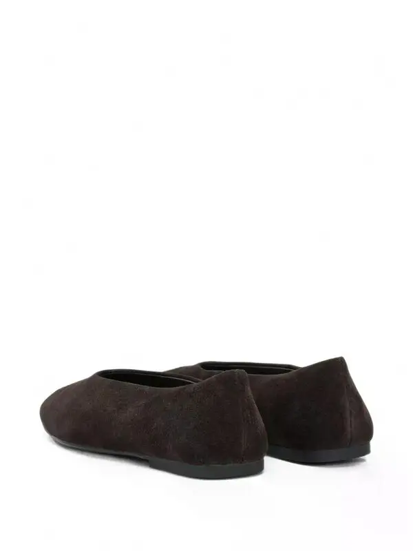 STRATEGIA SHOES Suede Ballet Flats