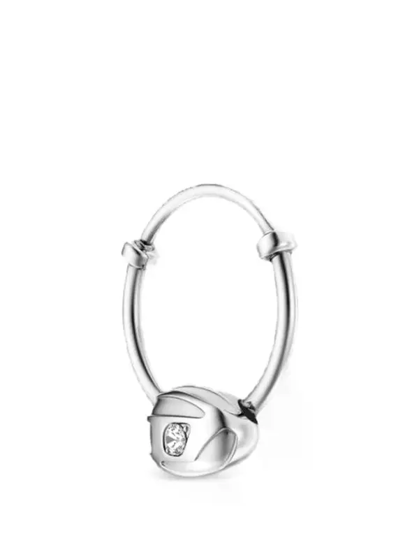 DIESEL® Stainless Steel Hoop Earring