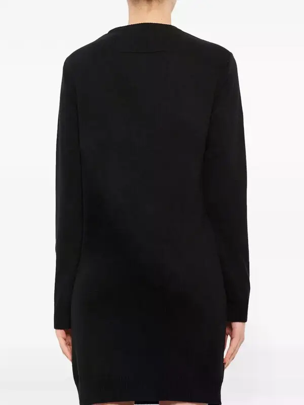 Givenchy Sequin-embellished Striped Mini Dress