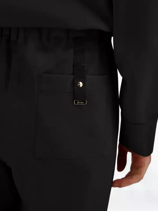 Herno Pleated Twill Tailored Trousers