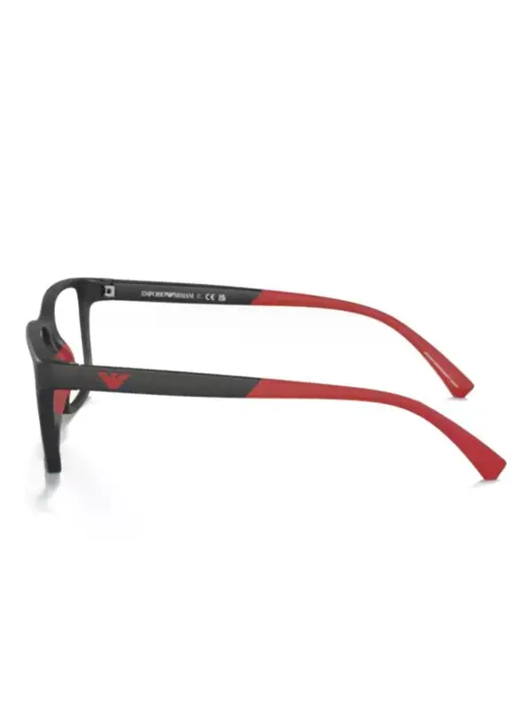 Emporio Armani Rectangle-frame Glasses