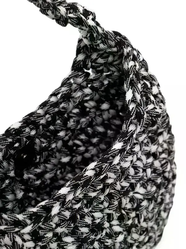SAMSOE SAMSOE Knotted Woven Tote Bag