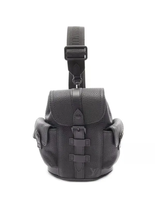 LOUIS VUITTON 2010s Christopher Xs Backpack - Black