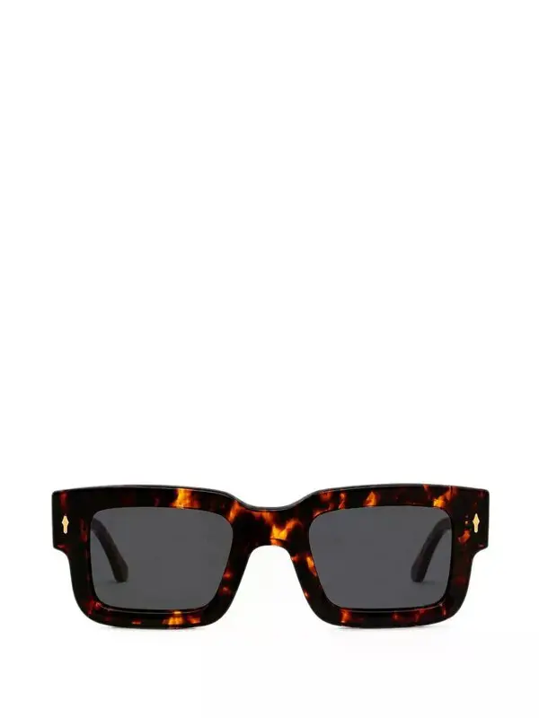 KAT MACONIE Sora Tortoiseshell-effect Square-frame Sunglasses