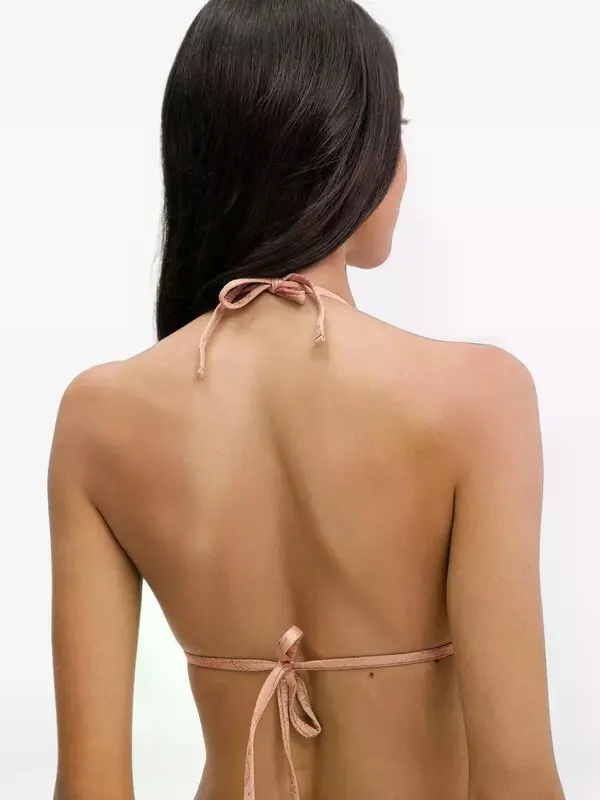 Guess Logo-plaque Triangle Bikini