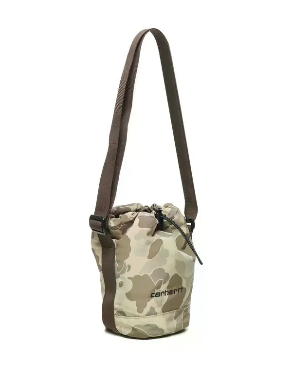 Carhartt Work In Progress Camouflage Drawstring-bucket Shoulder Bag