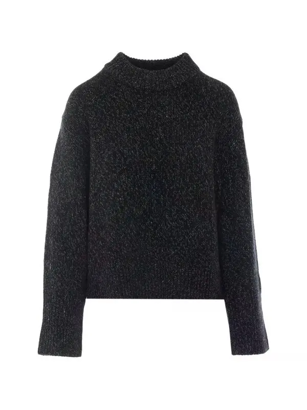 LISA YANG Tarie Sparkle High-neck Sweater