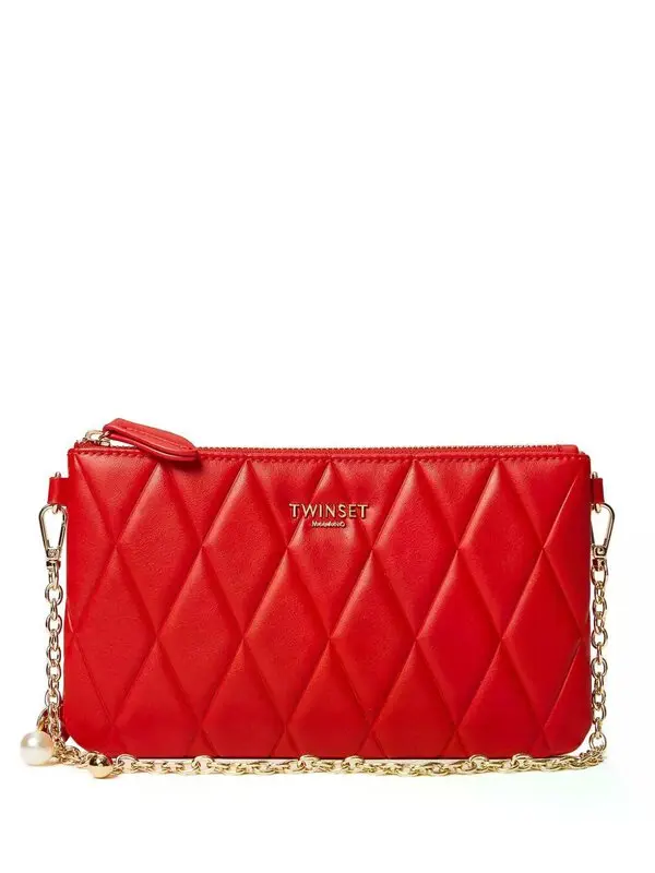 TWINSET Mini Quilted Chain-strap Shoulder Bag