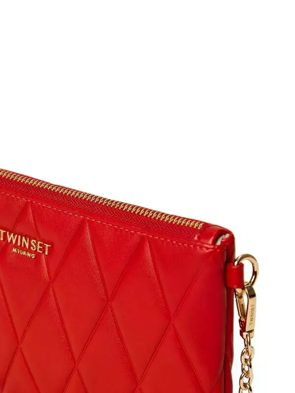TWINSET Mini Quilted Chain-strap Shoulder Bag