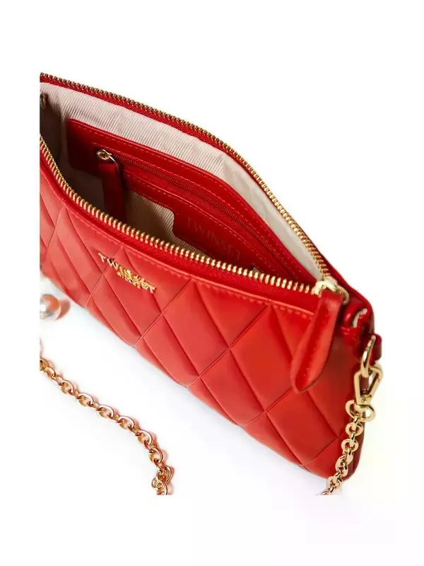 TWINSET Quilted Chain-strap Shoulder Bag