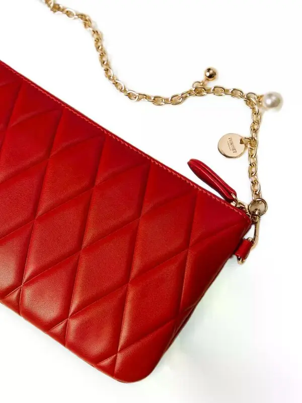 TWINSET Quilted Chain-strap Shoulder Bag