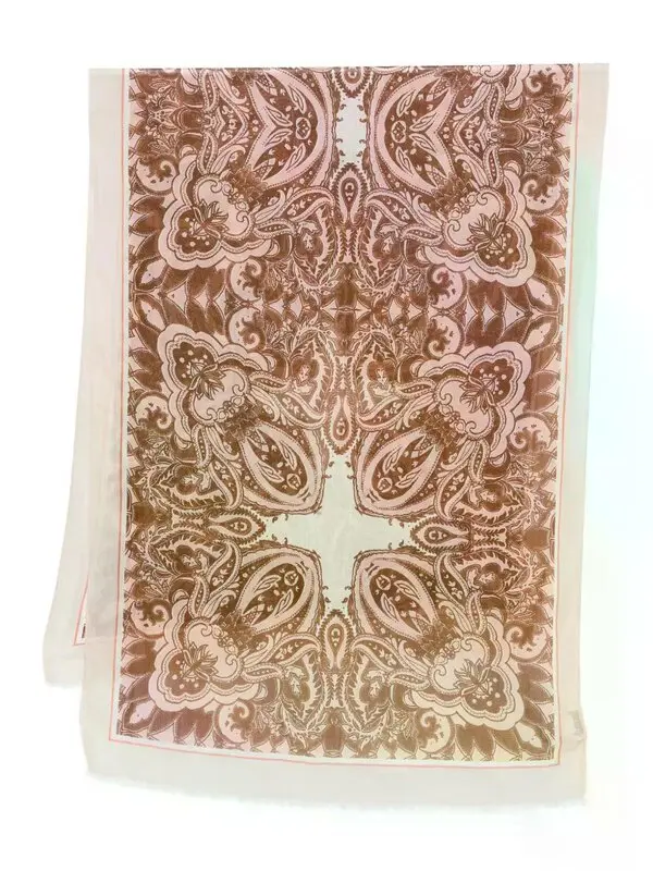 Marc O'polo Paisley-pattern Scarf - Neutrals