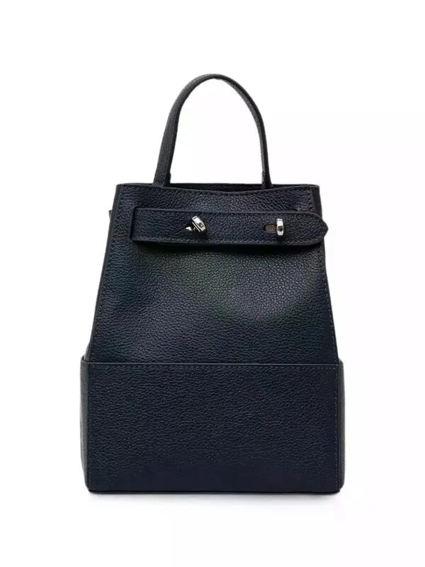 SILVIAN HEACH Pebbled Leather Turn-lock Backpack