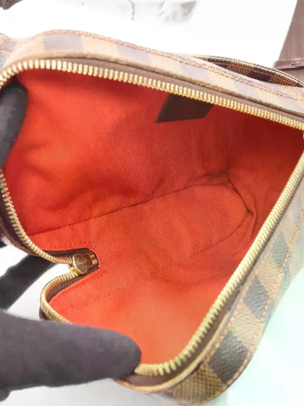 LOUIS VUITTON 2005 Geronimos Damier Ebene Belt Bag