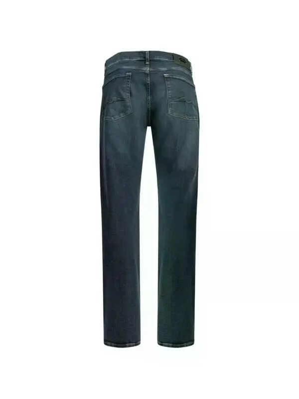7 For All Mankind Slimmy Logo-patch Jeans - Blue