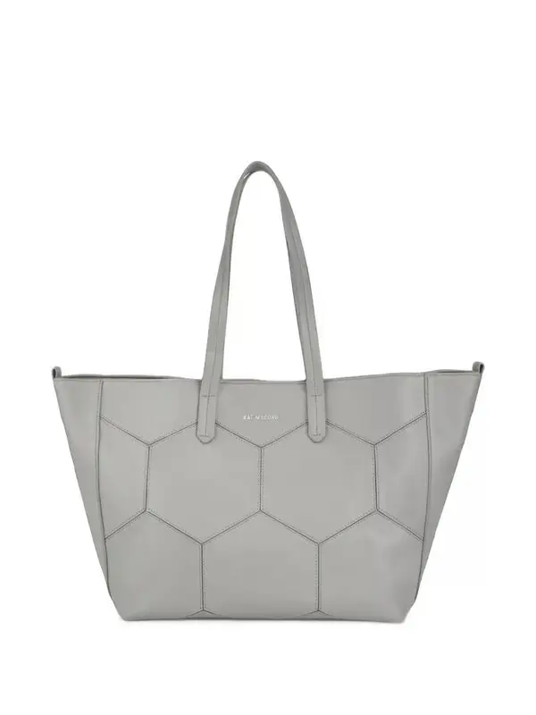 KAT MACONIE Medium Charlotte Geometric-quilted Tote Bag