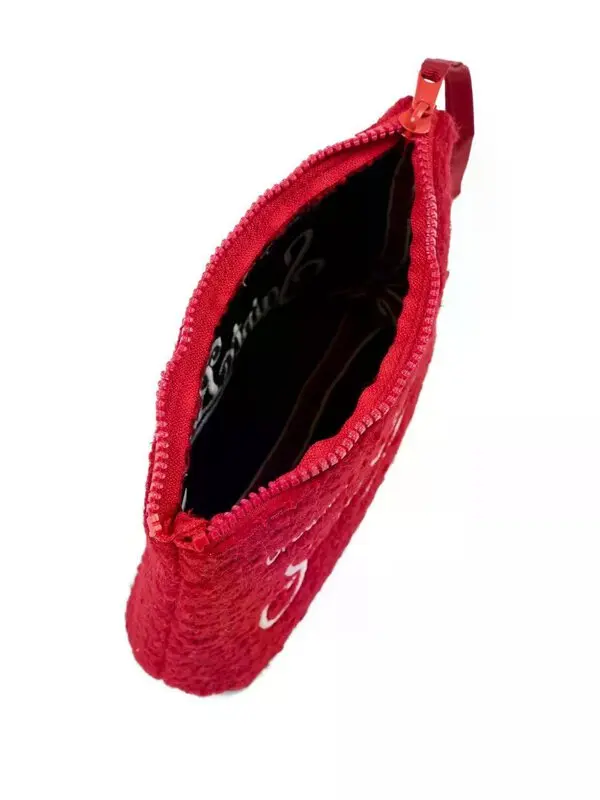 MC2 SAINT BARTH Embroidered Zip Pochette