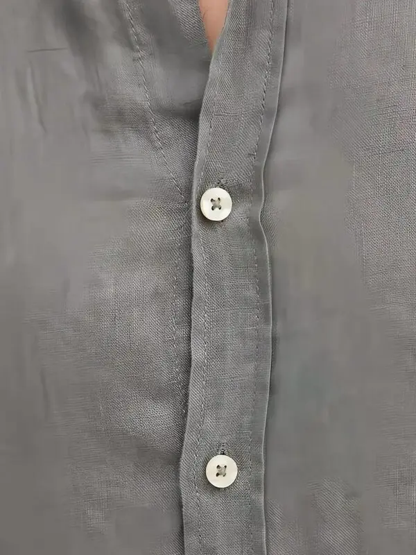 BENETTON Buttoned Short-sleeve Shirt