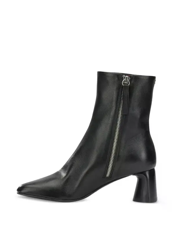 HALMANERA Leather Ankle Boots